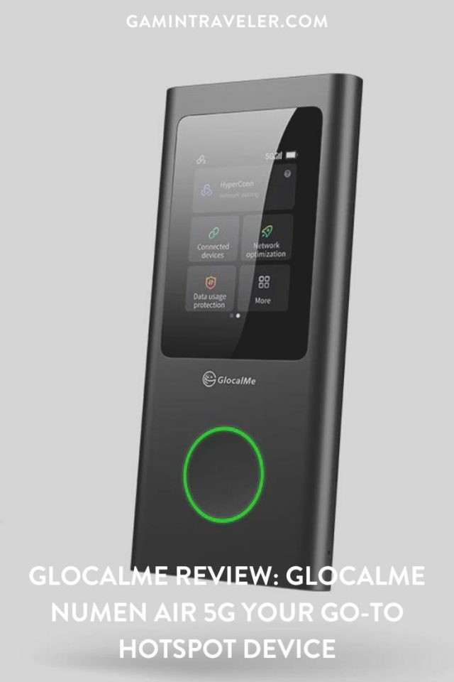 GlocalMe Review: GlocalMe Numen Air 5G Your Go-to Hotspot Device