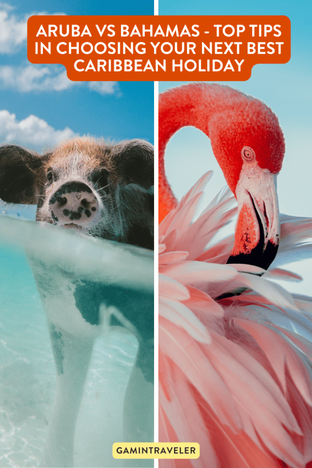 Comparison Aruba vs Bahamas - Which One Is Better Vacation?