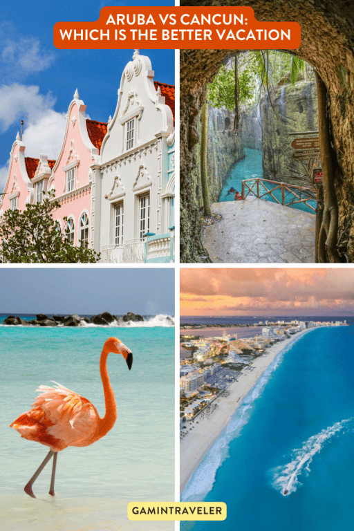 Comparison Aruba vs Cancun - Which is the Better?