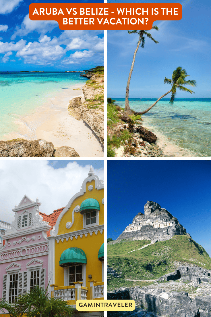 Comparison Aruba vs Belize - Which is the Better Vacation?