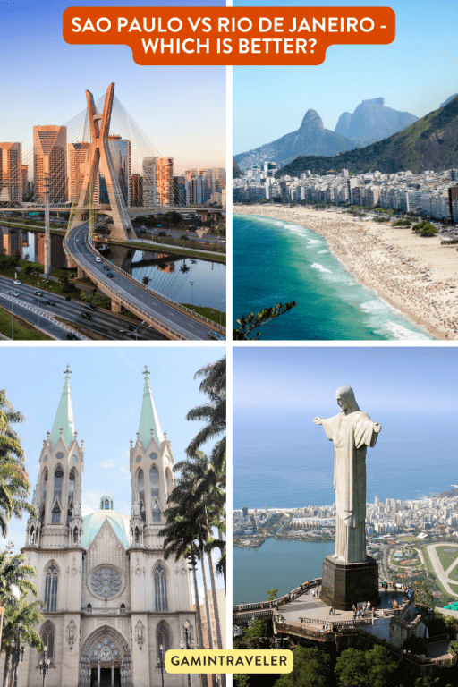 Comparison Sao Paulo vs Rio de Janeiro - Which is a Better?
