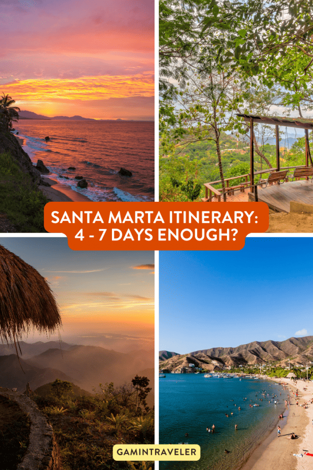 4 Days Santa Marta Itinerary - 4 To 7 Days Enough