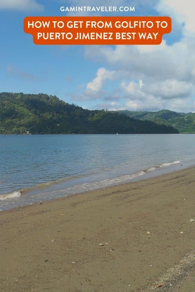How To Get From Golfito To Puerto Jimenez Best Way