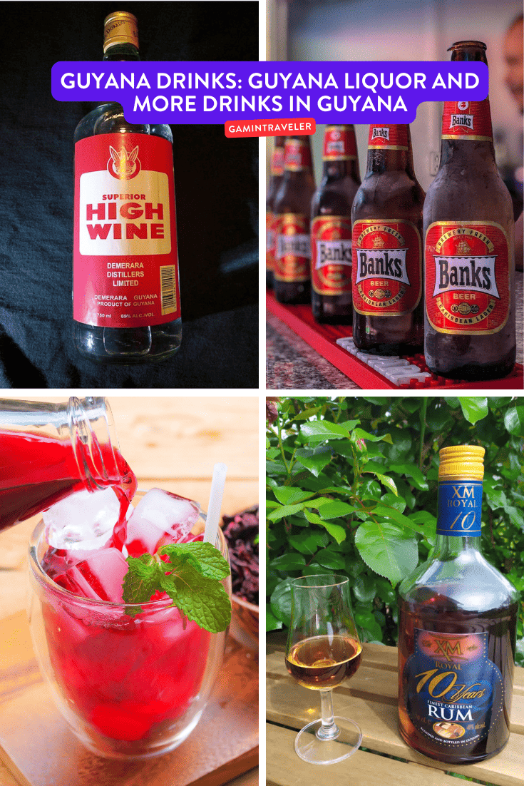 Guyana Drinks: Guyana Liquor and More Drinks in Guyana