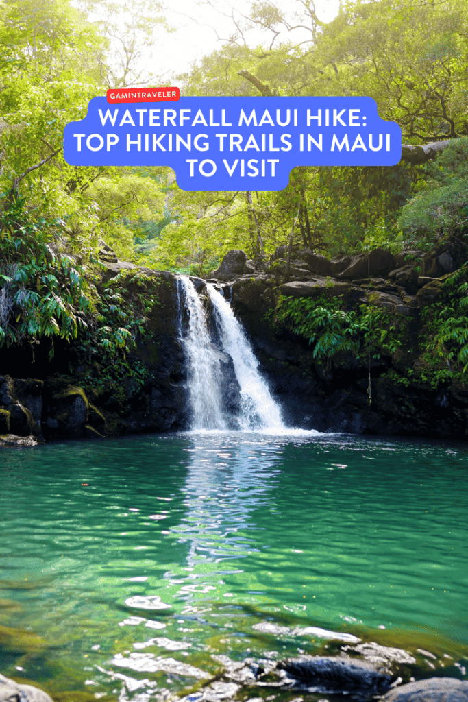 Waterfall Maui Hike: Top Hiking Trails In Maui To Visit