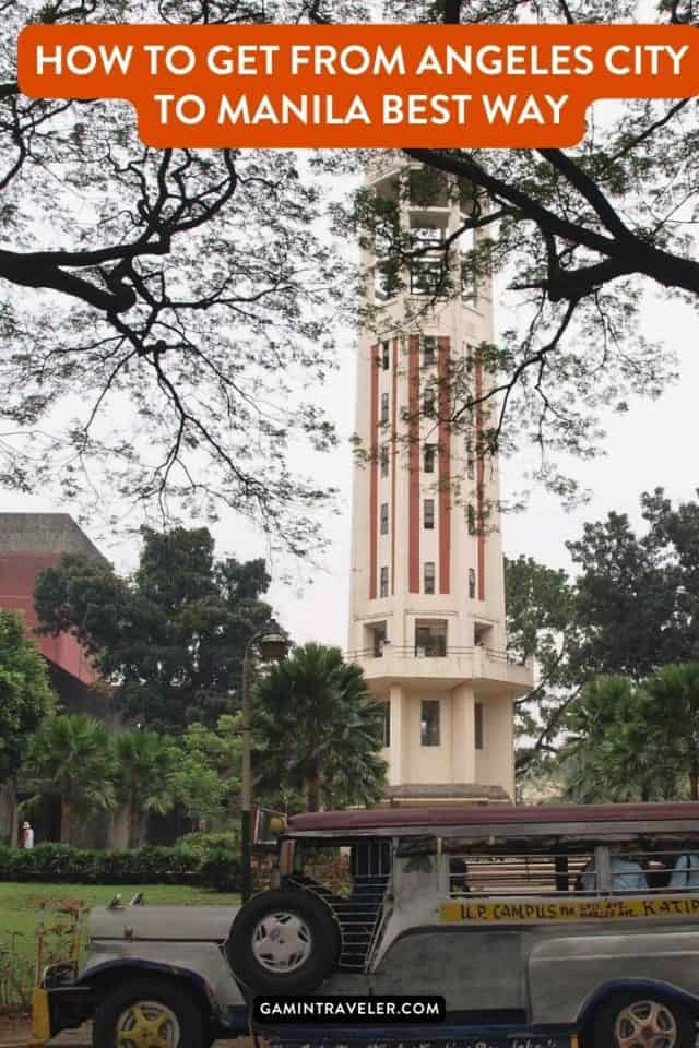 How To Get From Angeles City To Manila Best Way
