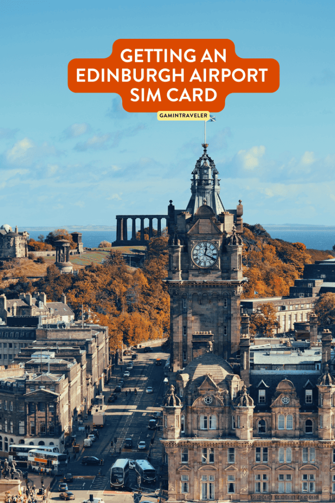 Edinburgh Airport Sim Card - SIM Card In Edinburgh