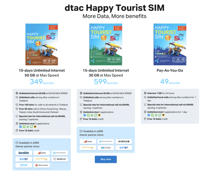 Phuket Airport SIM Card 2024: SIM Card in Phuket Airport