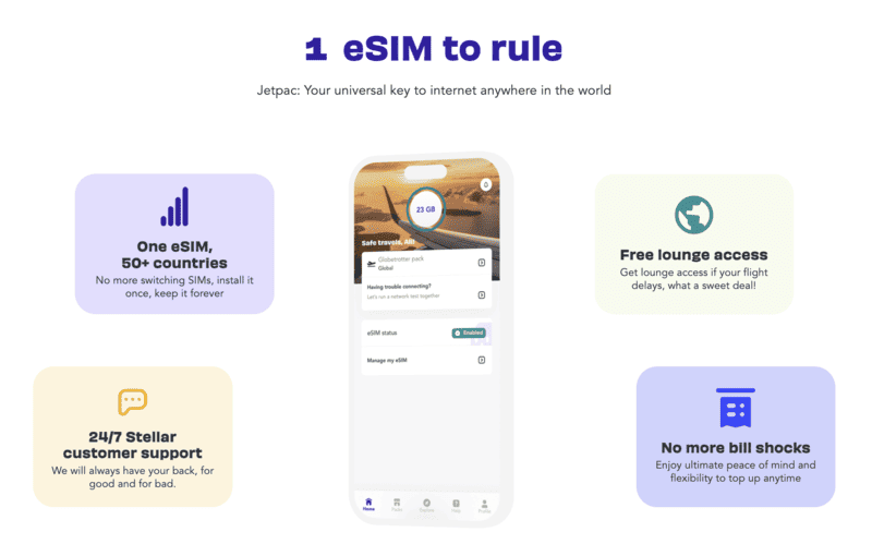 Jetpac Review - The Newest eSIM to Beat All the eSIMs