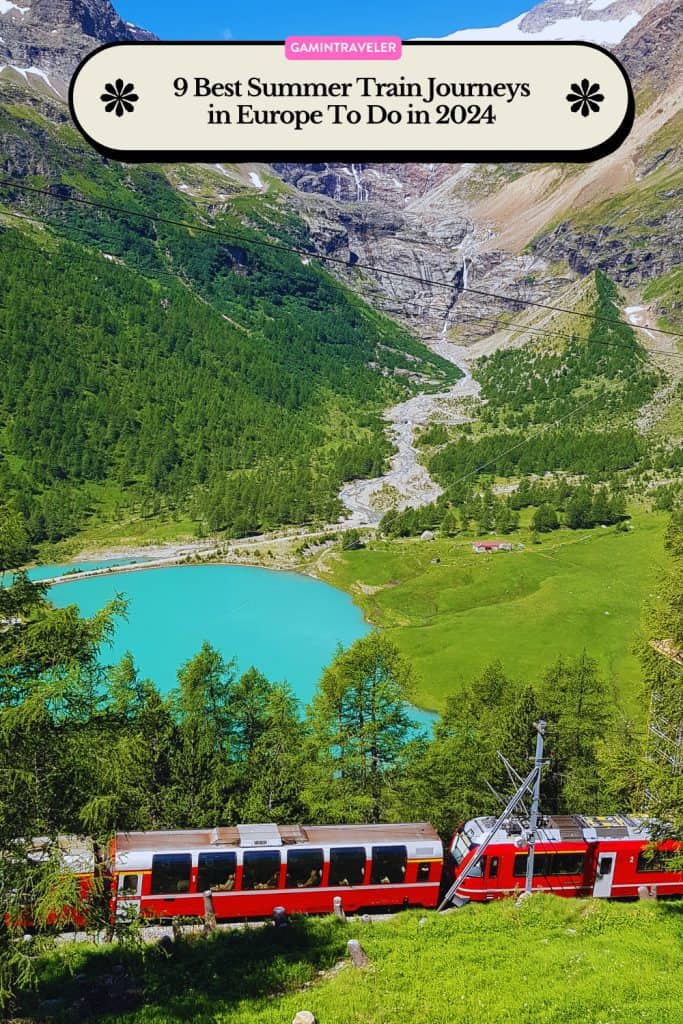 9 Best Summer Train Journeys in Europe To Do in 2024