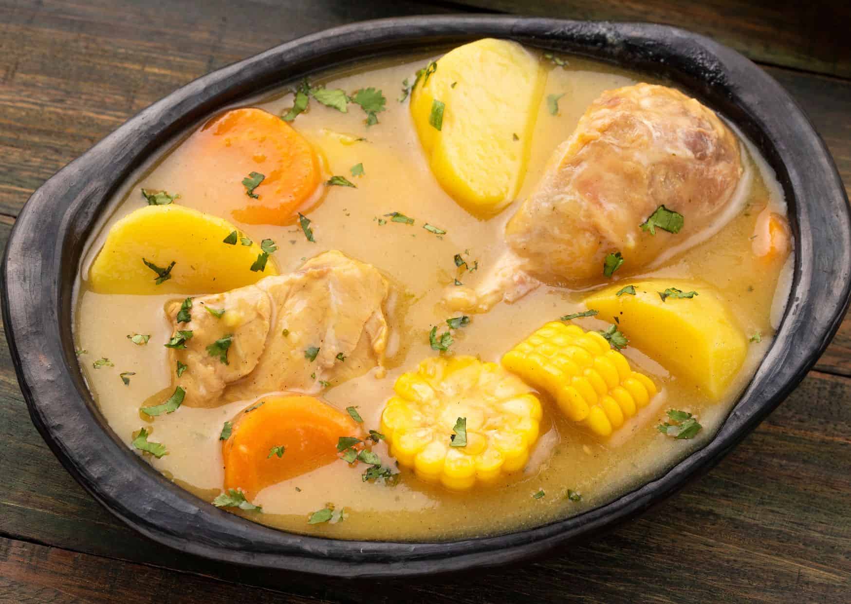 Most Popular Foods In Colombia: How to Make Ajiaco Colombian Soup ...