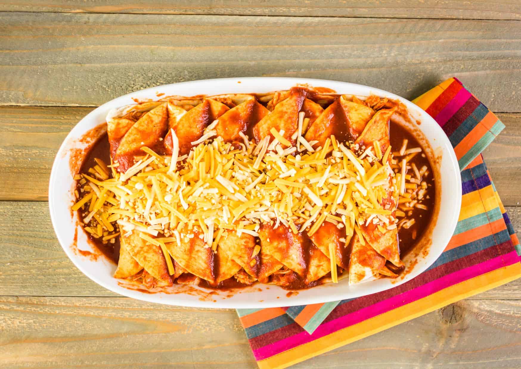 The Best Chicken Enchiladas Recipe You’ll Ever Try