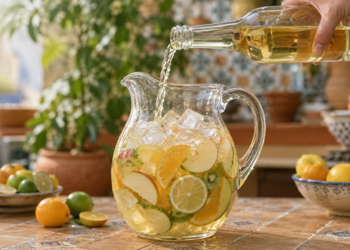 How To Make Spanish Sangria Blanca: The Lighter White-Wine Version For ...